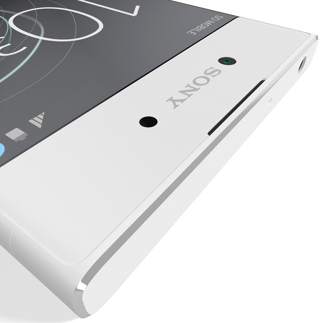 3d realistic sony xperia xa1 model