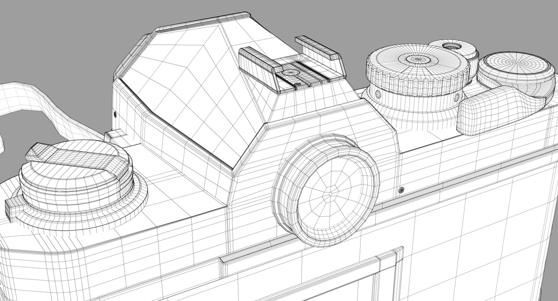 Nikon Fm2 Camera Strap 3d Model