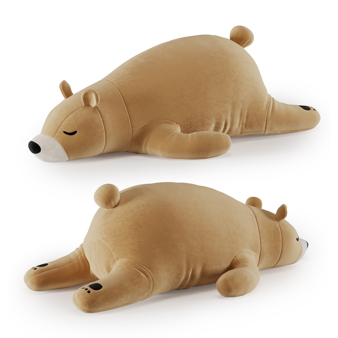 3D Pillows Hugging Toys Set - TurboSquid 2274320