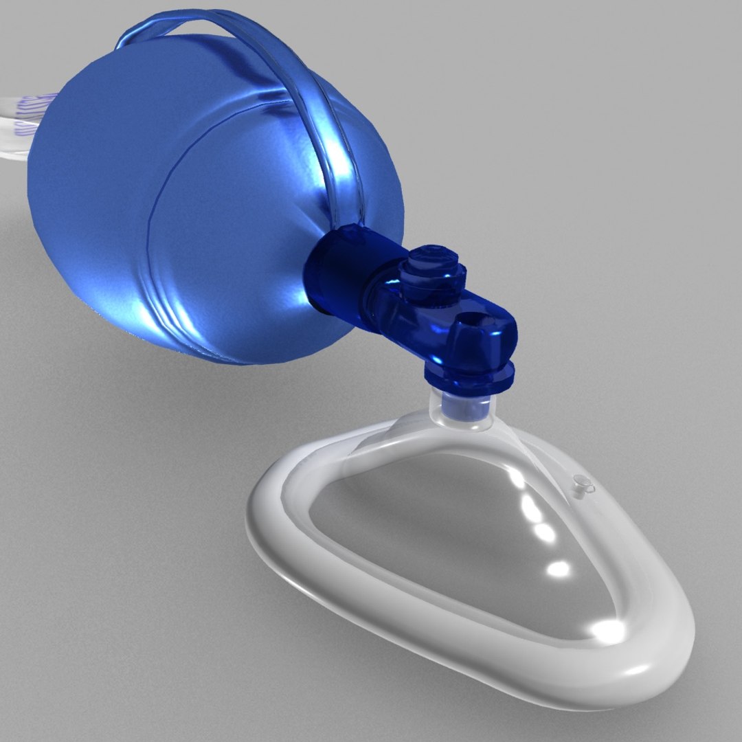 3D Bag Valve Mask - TurboSquid 1544918