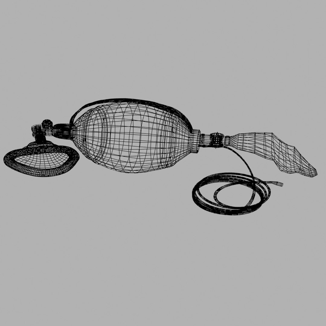 3D Bag Valve Mask - TurboSquid 1544918