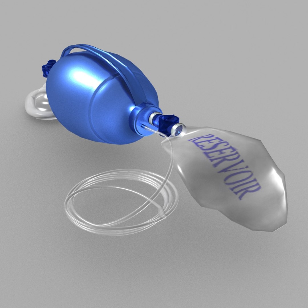 3D Bag Valve Mask - TurboSquid 1544918