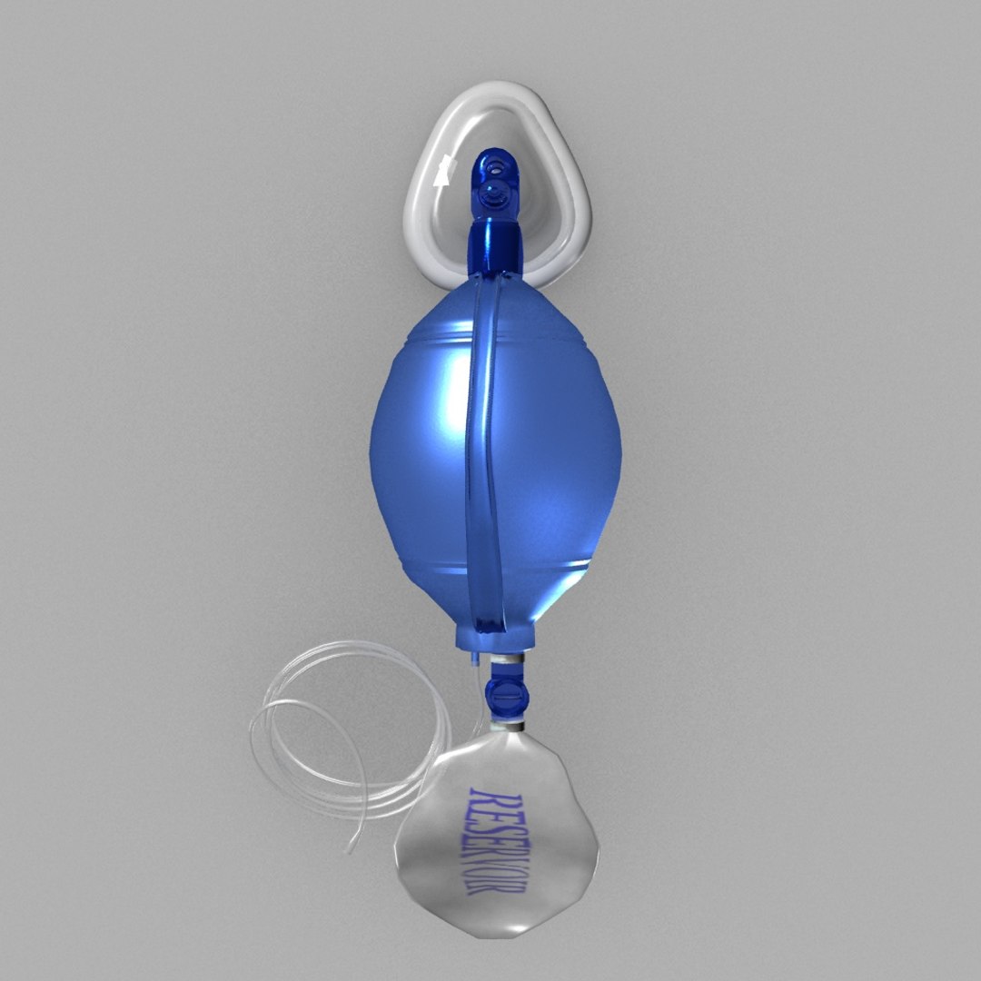 3D Bag Valve Mask - TurboSquid 1544918