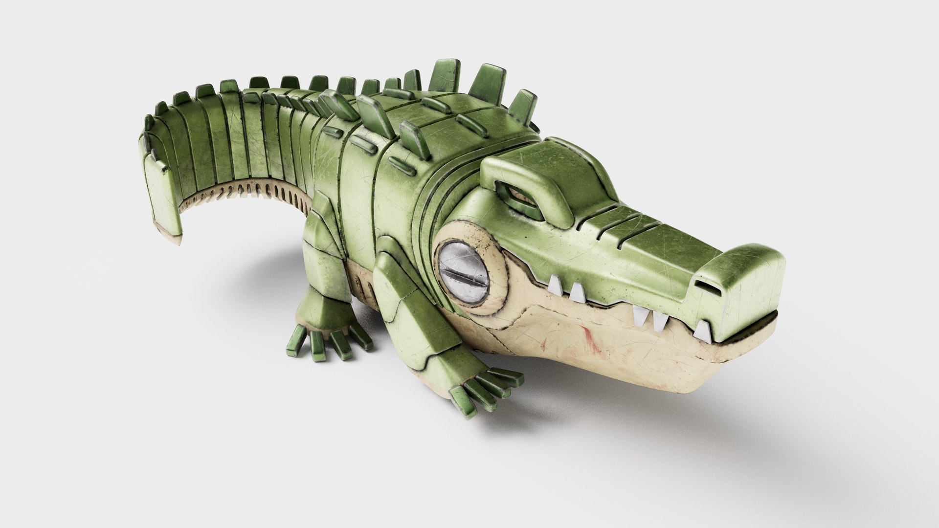 3D Model Robot Crocodile - TurboSquid 2382181