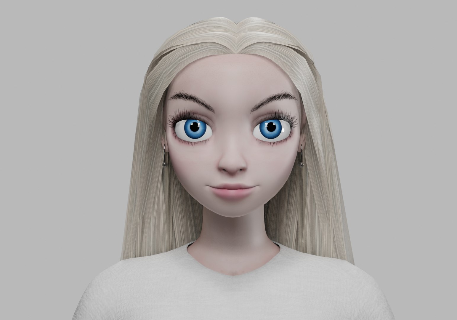 Pretty Cute Girl V31689 3D Model - TurboSquid 2263340