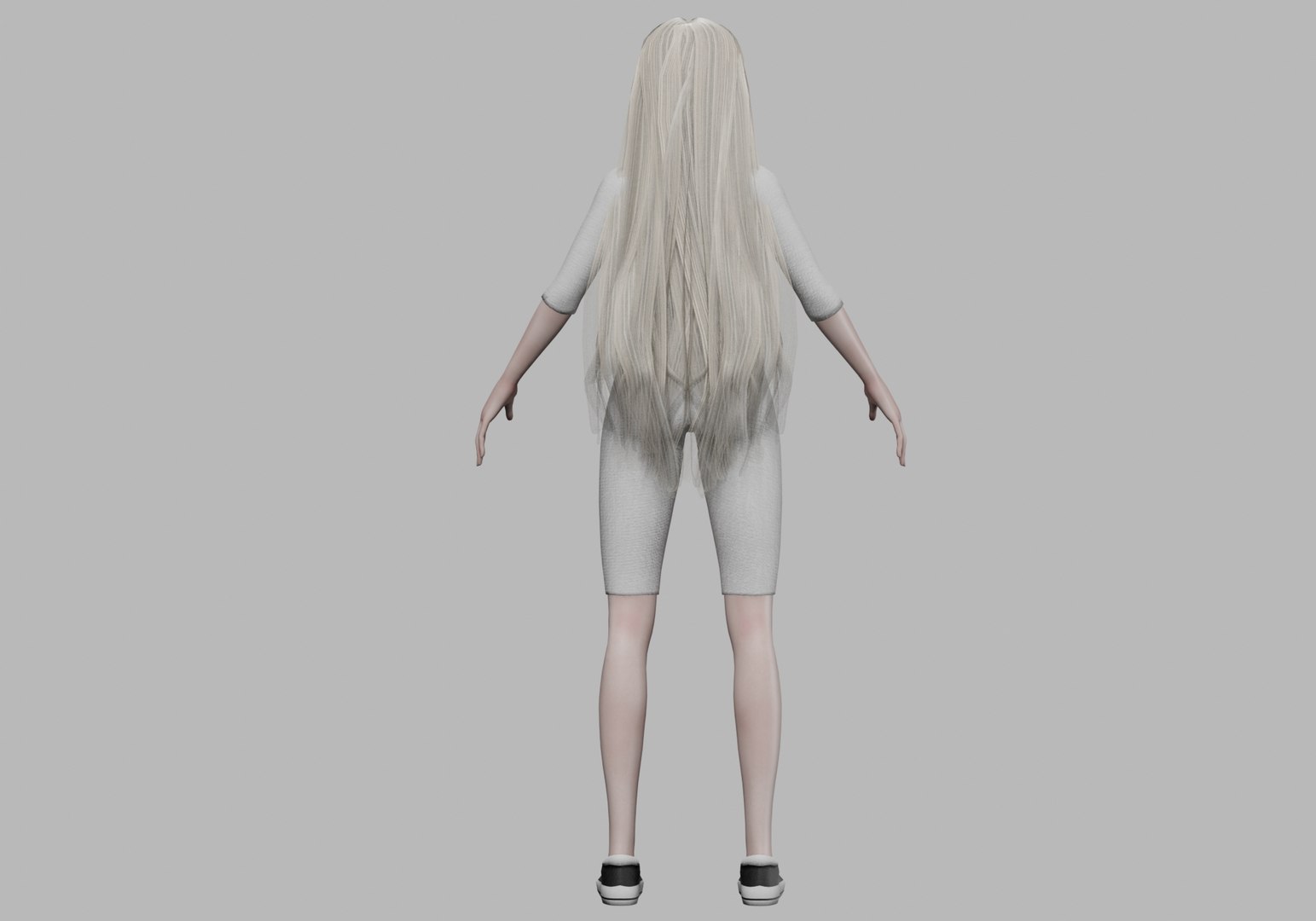 Pretty Cute Girl V31689 3D Model - TurboSquid 2263340