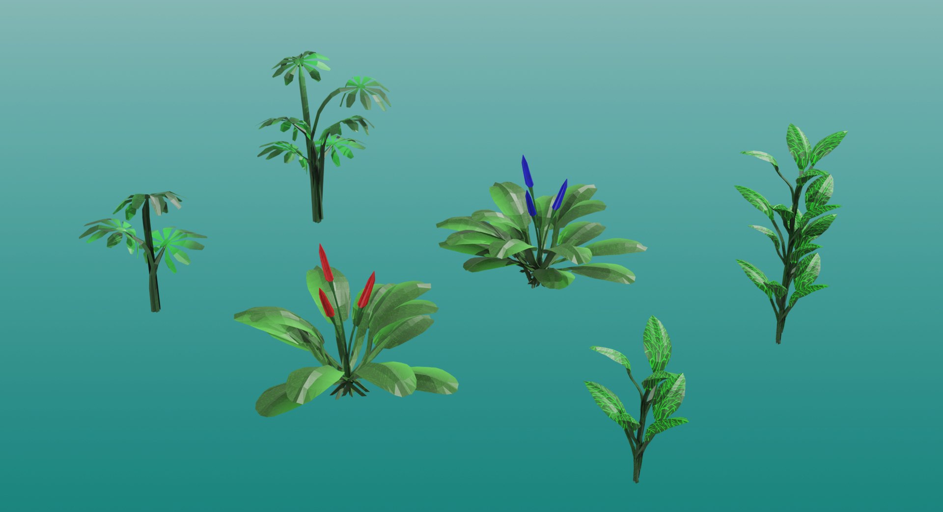 Free 3D Model Tropical Plants - TurboSquid 1490747