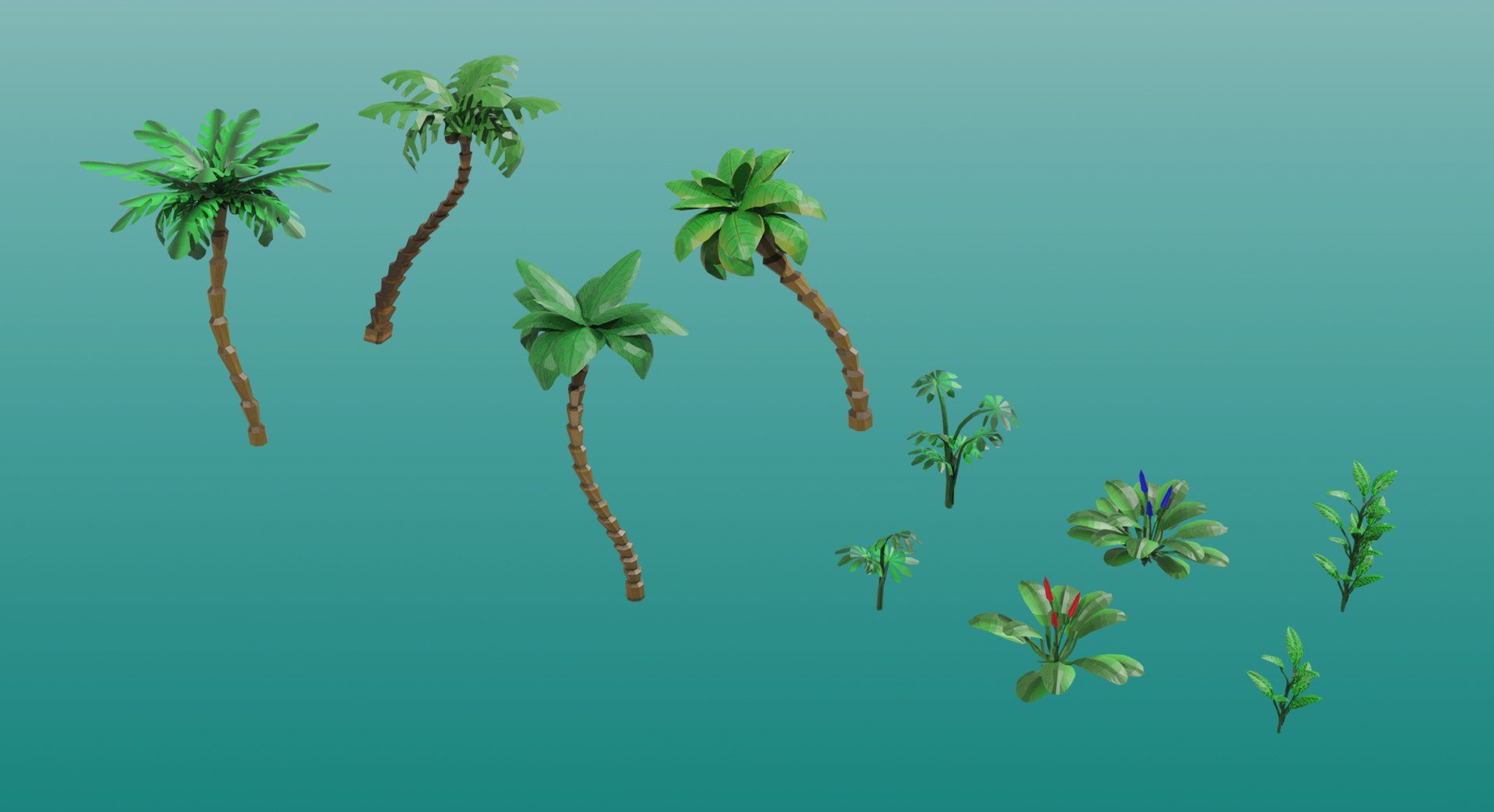 Free 3D Model Tropical Plants - TurboSquid 1490747