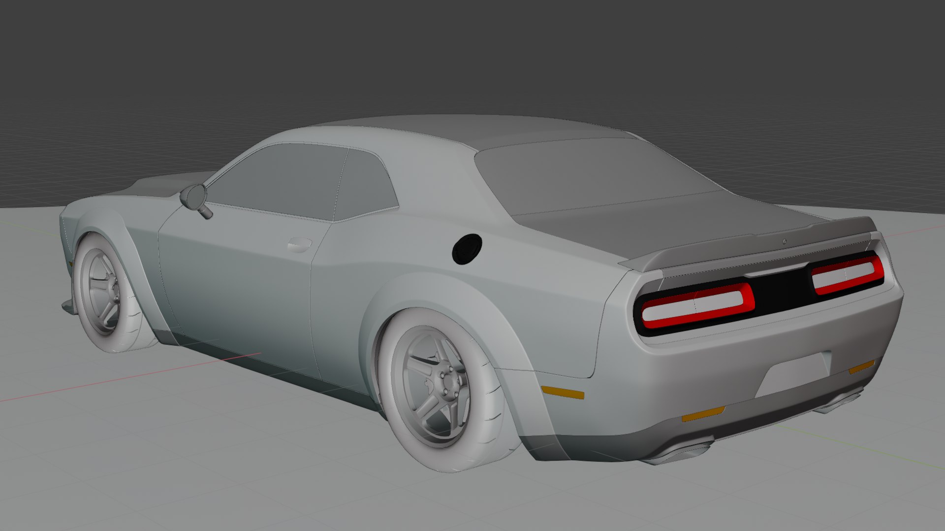 Dodge Challenger Demon 3D Model - TurboSquid 1983298