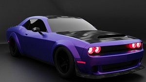 3D Dodge Demon Models - Browse & Download Formats - TurboSquid