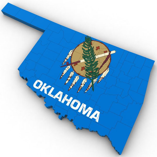Political oklahoma 3D model - TurboSquid 1302437