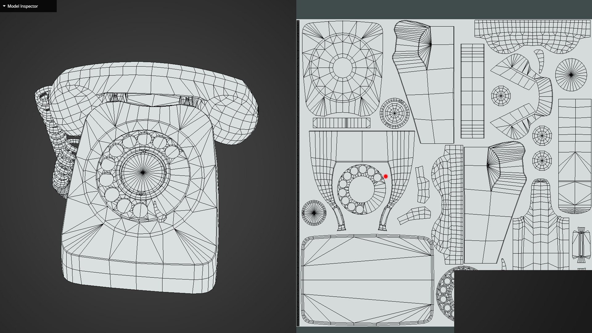 3D Game Ready Dial Phone - TurboSquid 2048896