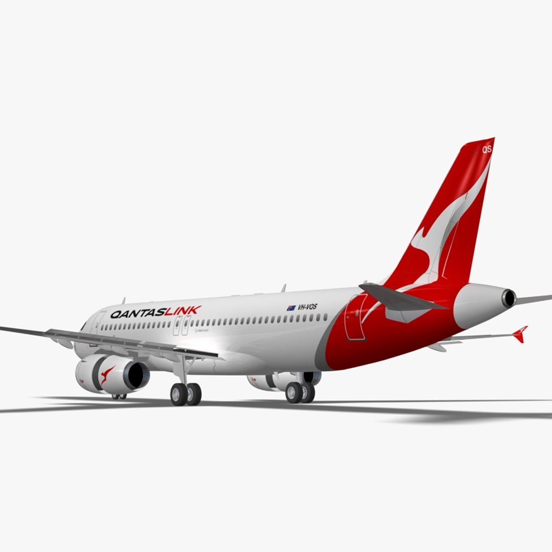 Airbus Qantaslink Airplanes Planes 3D - TurboSquid 1248305