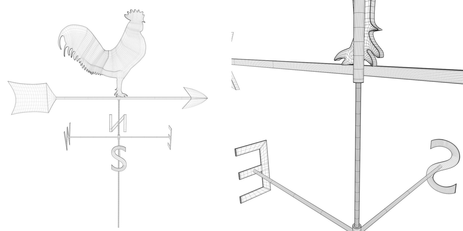 3D Weather Vane - TurboSquid 1377204