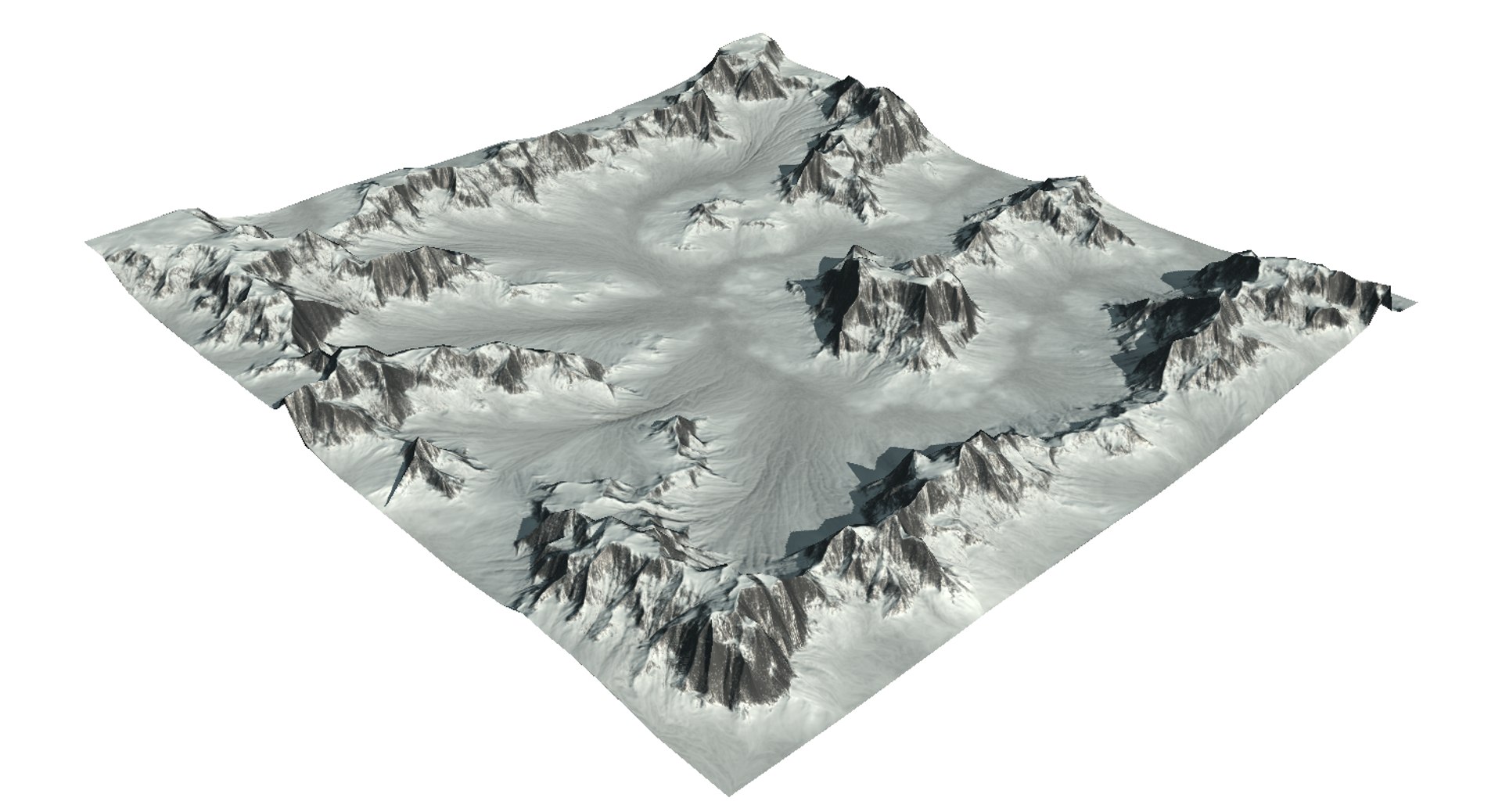 Maps Mountain 3d Max