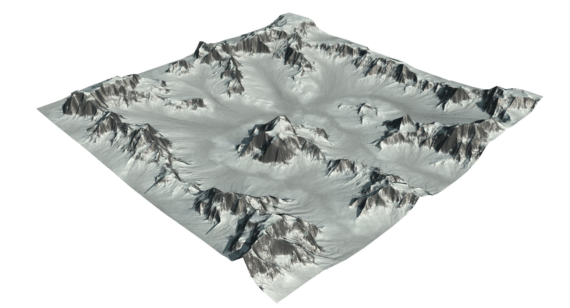 Maps Mountain 3d Max