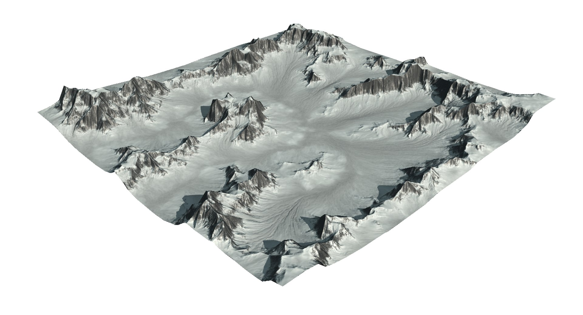 Maps Mountain 3d Max
