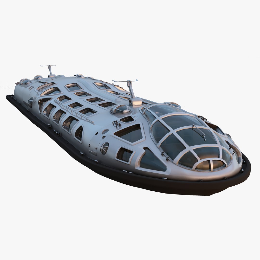Tokyo Water Bus 3D Model - TurboSquid 1969571
