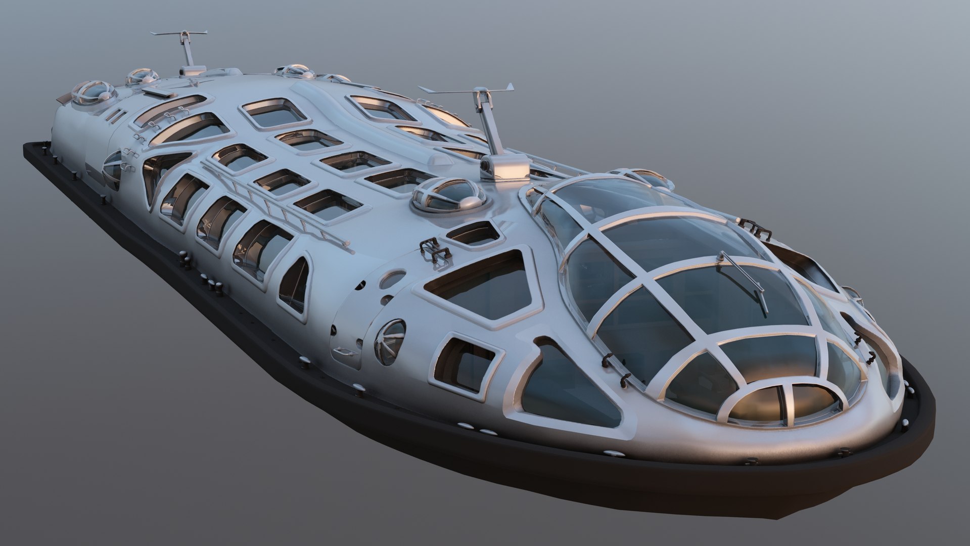 Tokyo Water Bus 3D Model - TurboSquid 1969571