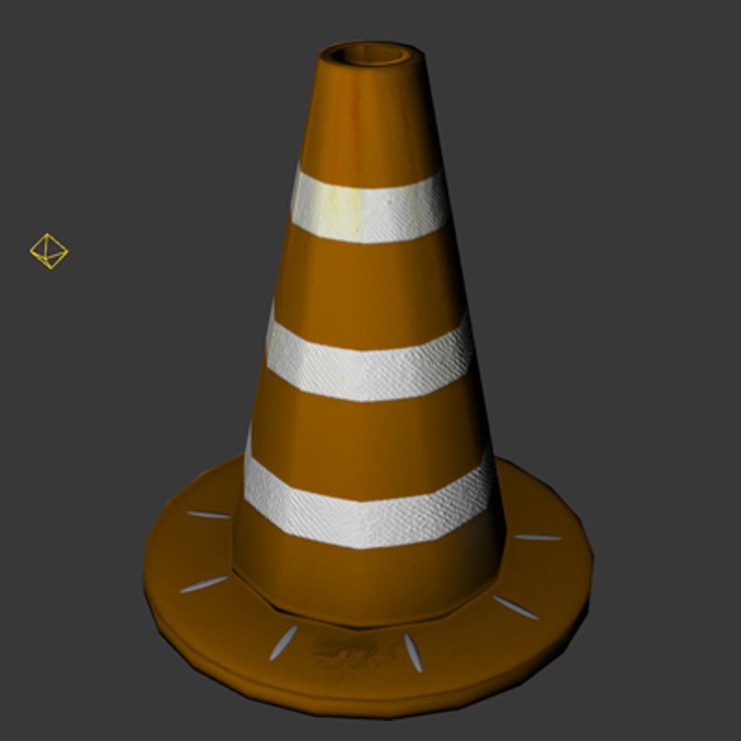 Road Cone 3d Max