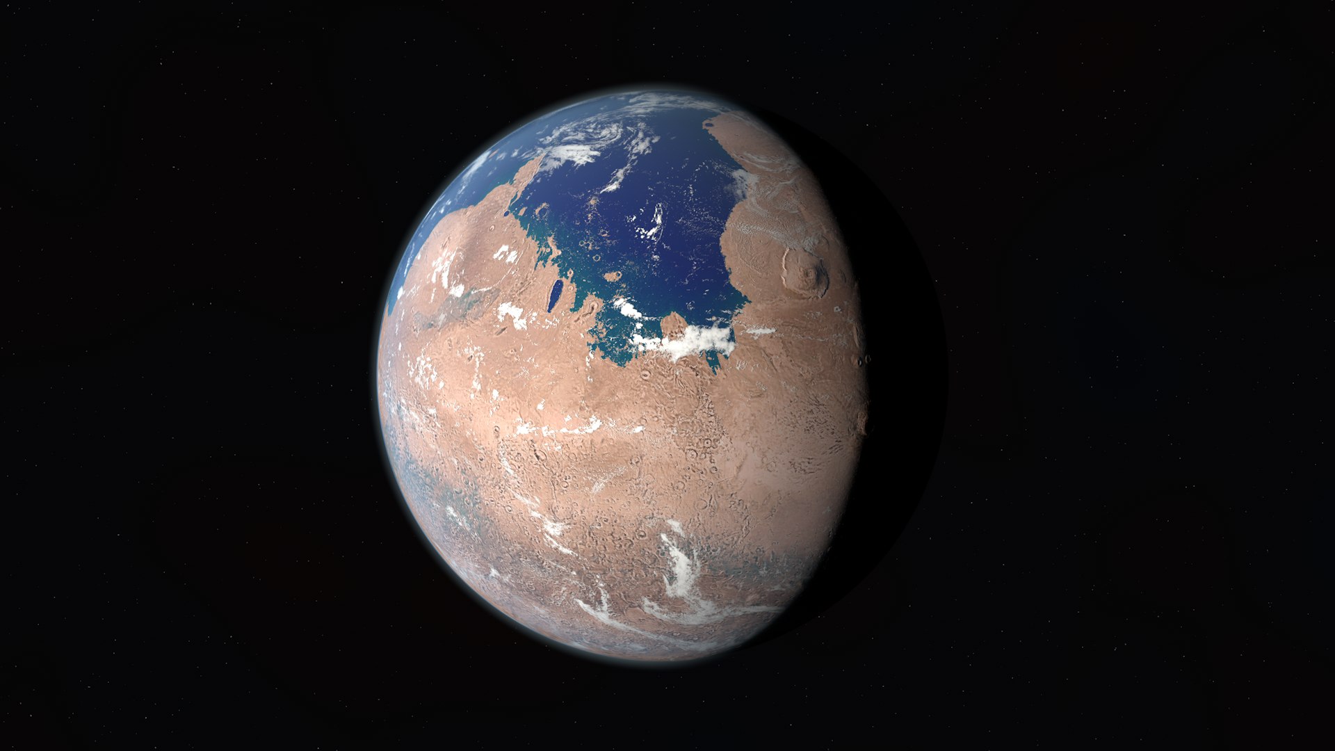 3D Mars In The Past 16K Model - TurboSquid 2030526