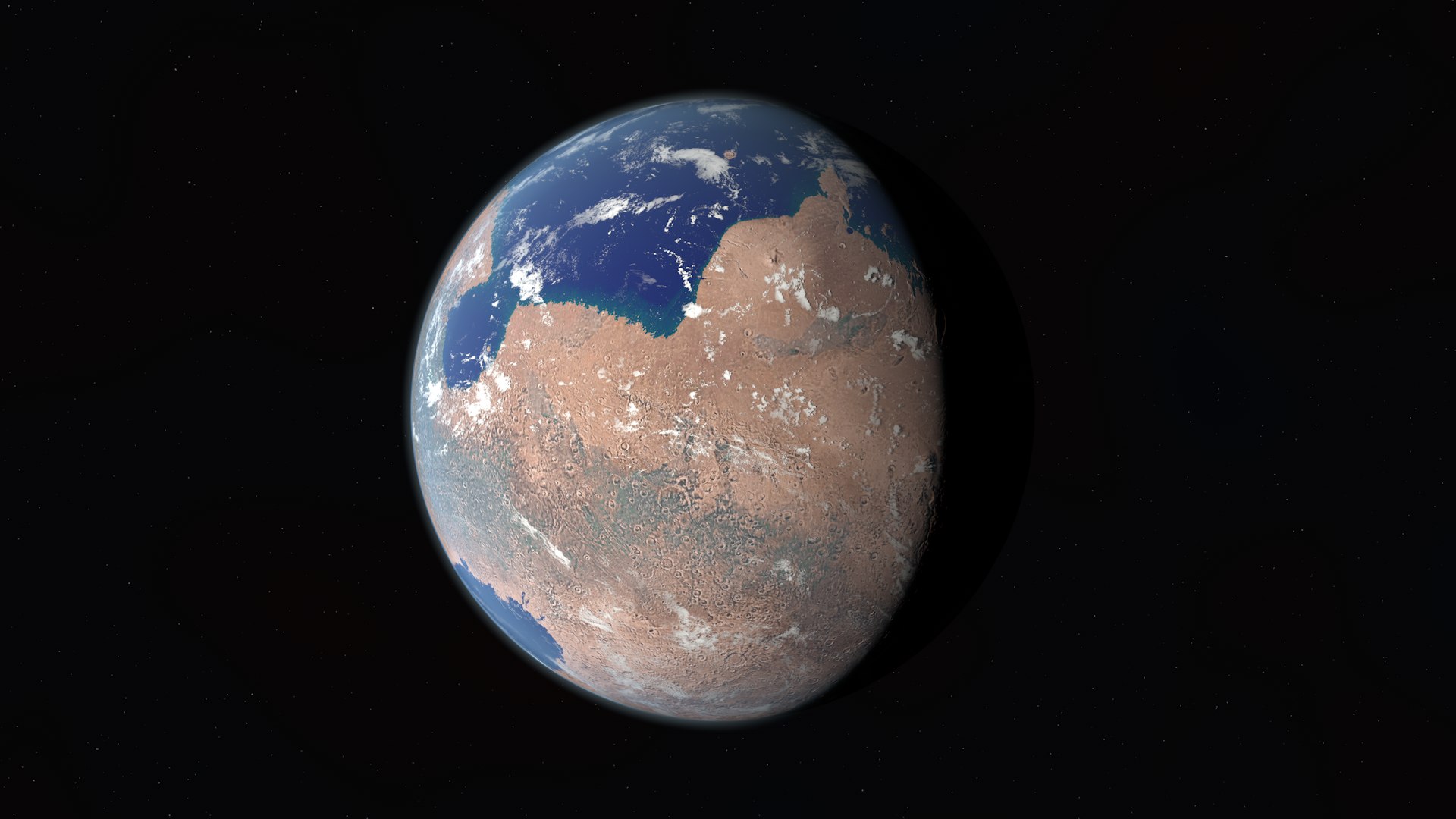 3D Mars In The Past 16K Model - TurboSquid 2030526