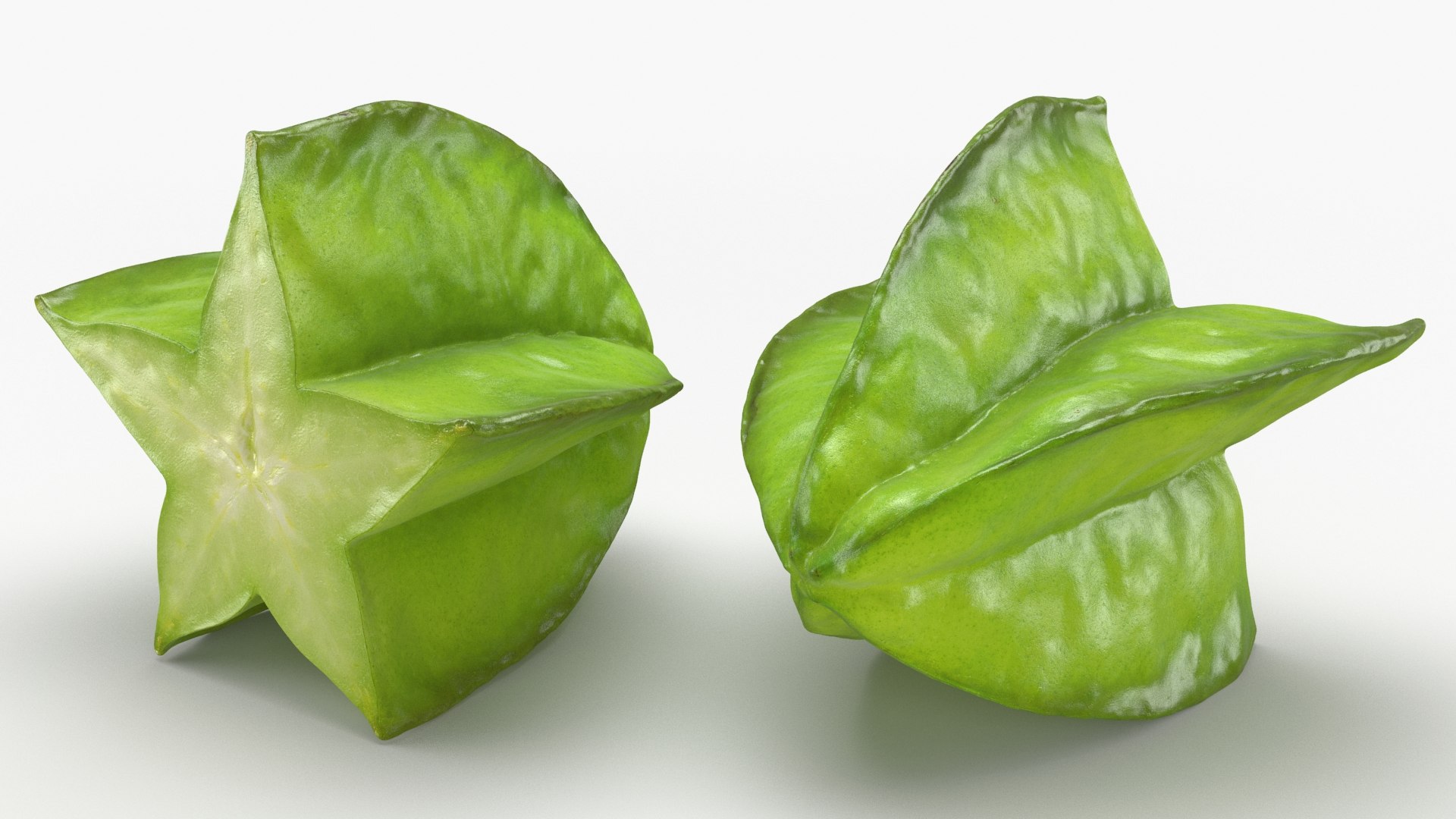 3D Star Fruit Set - TurboSquid 1757066