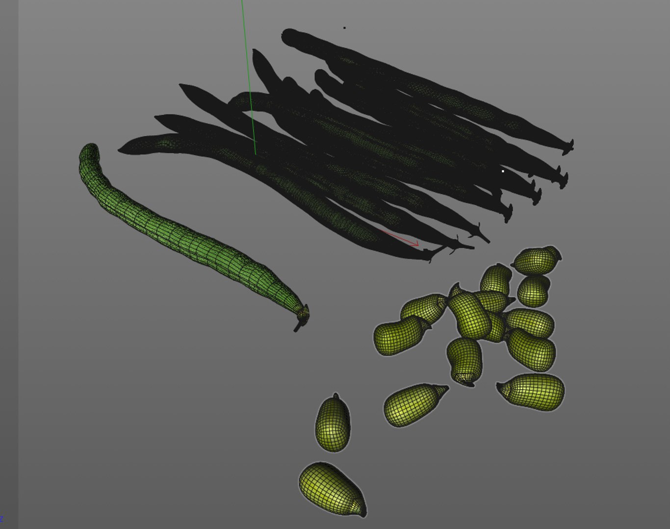 3D Beans - TurboSquid 1544530