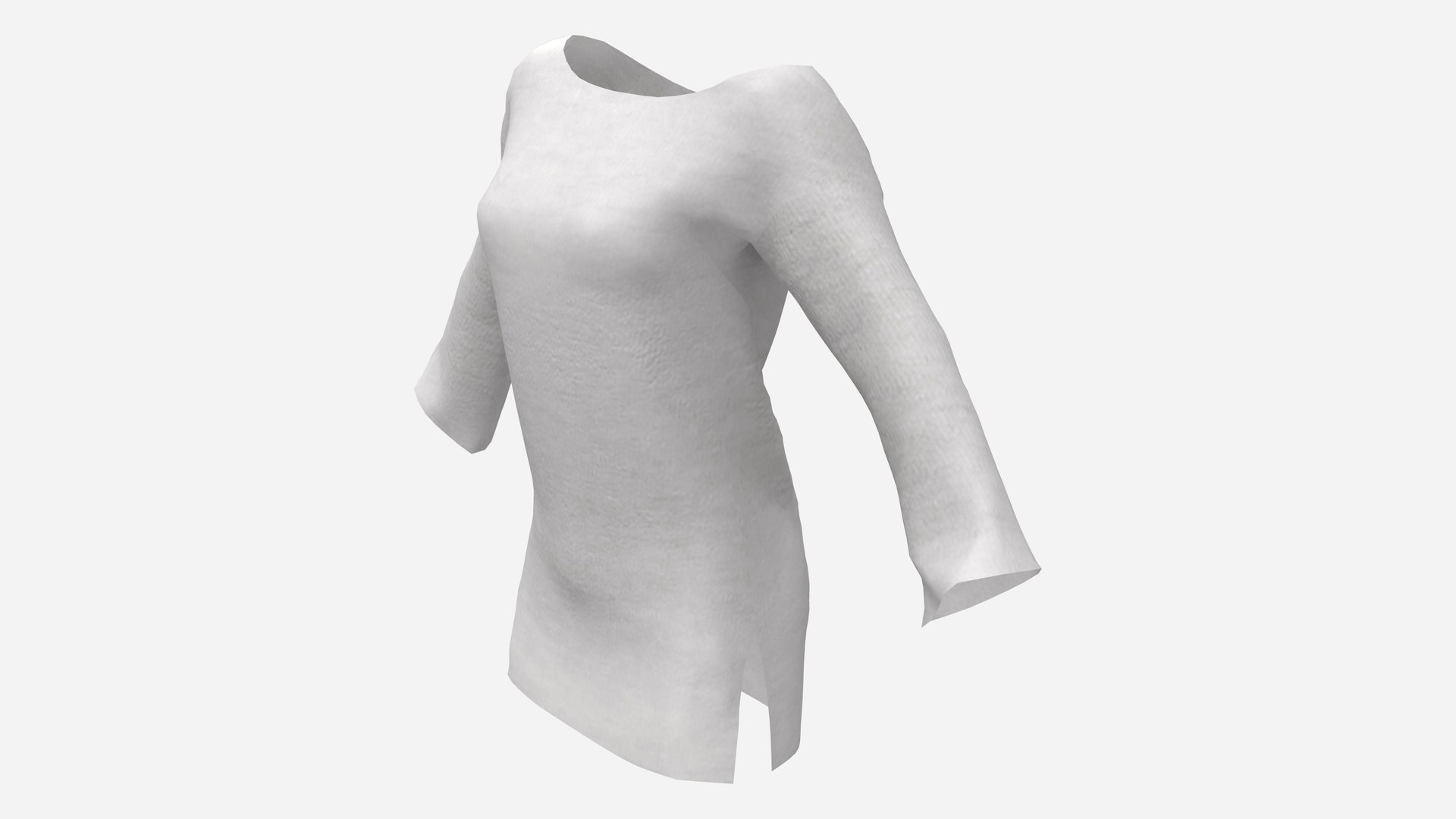3D Beach Tunic - TurboSquid 1865612