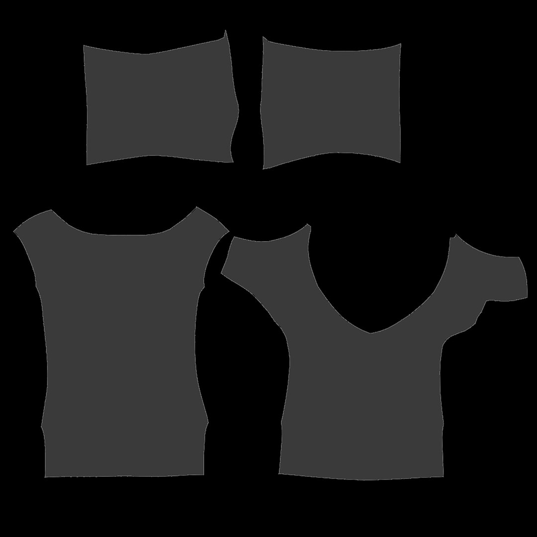 3D Beach Tunic - TurboSquid 1865612