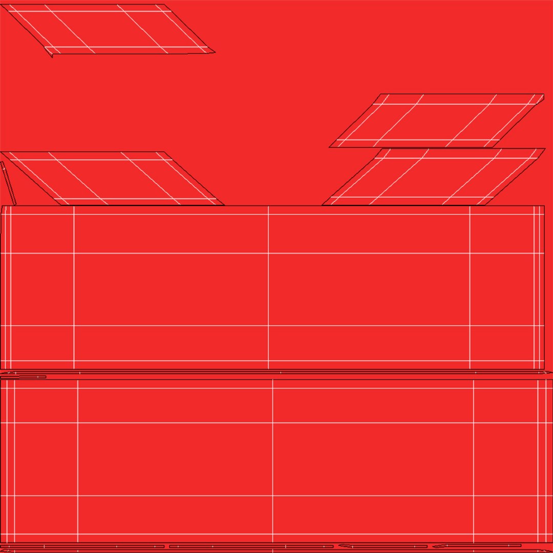 3D Model Red Ribbon Label - TurboSquid 2096185