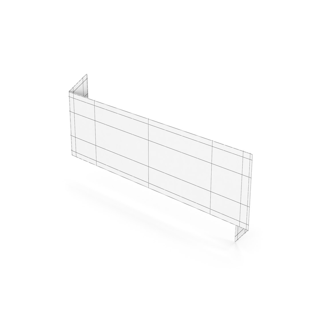 3D Model Red Ribbon Label - TurboSquid 2096185