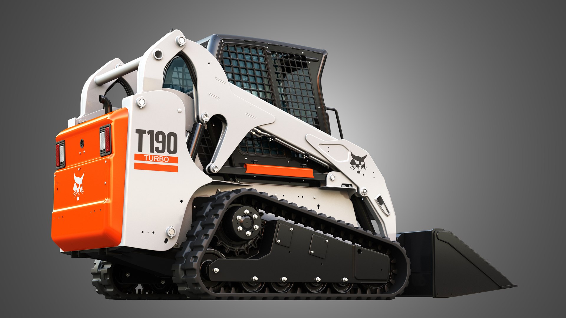 T190 Compact Track Loader - Bucket model - TurboSquid 2137983