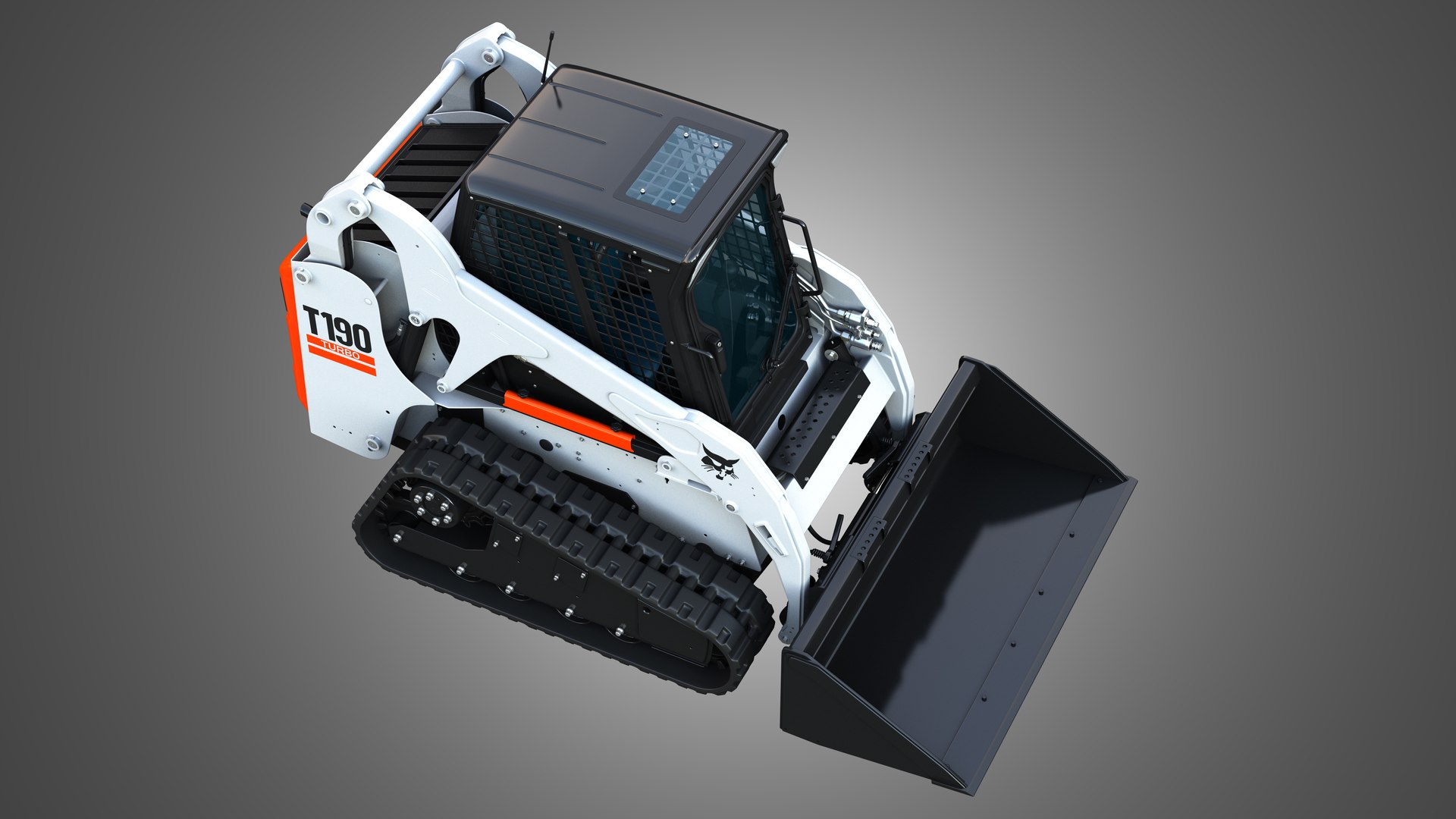 T190 Compact Track Loader - Bucket model - TurboSquid 2137983