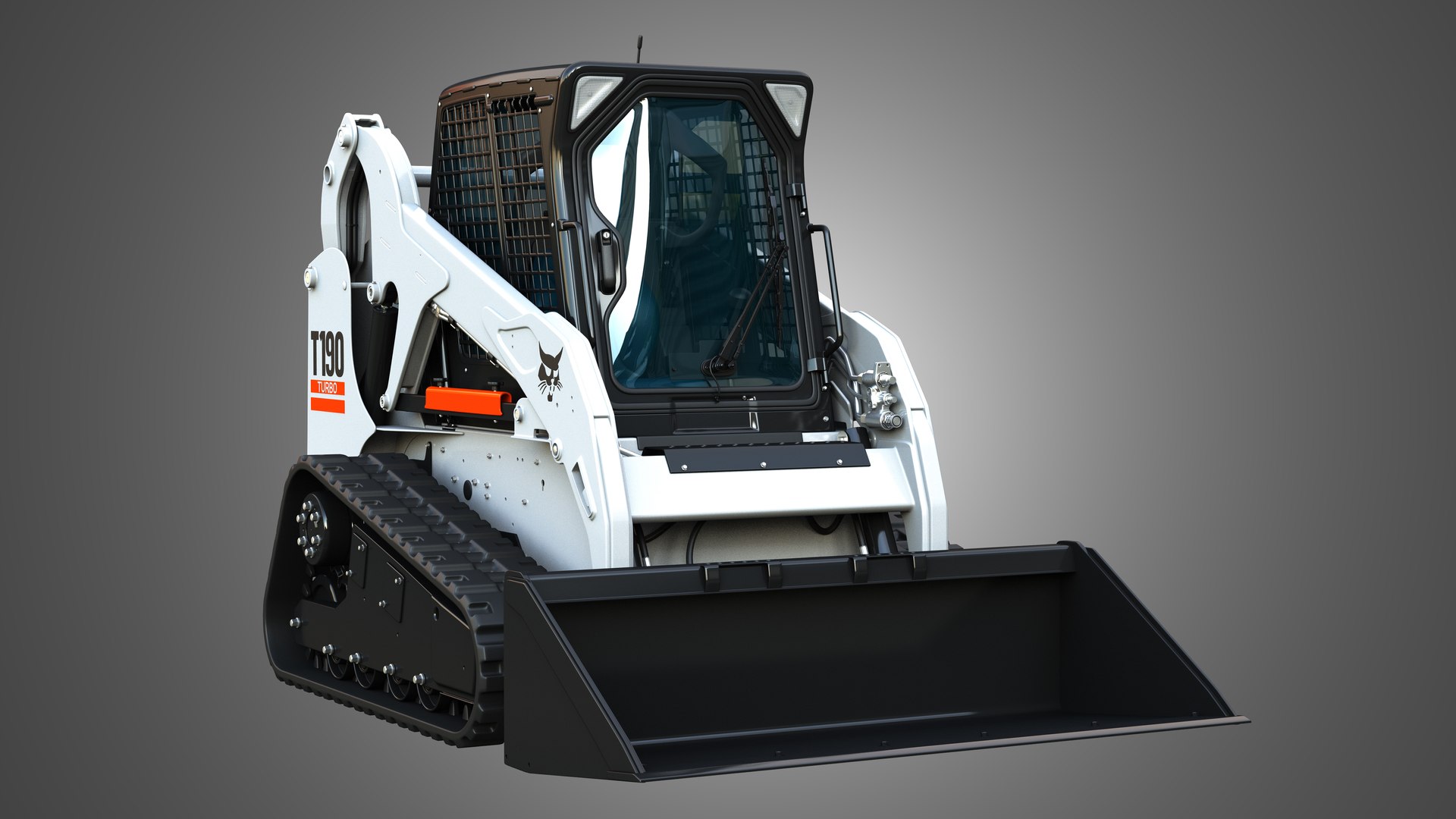T190 Compact Track Loader - Bucket model - TurboSquid 2137983
