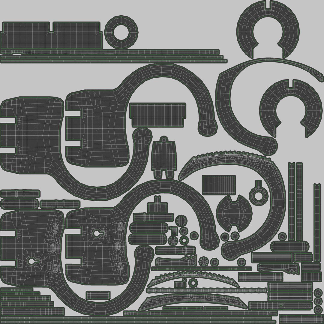 Handcuffs 3D Model - TurboSquid 2207913
