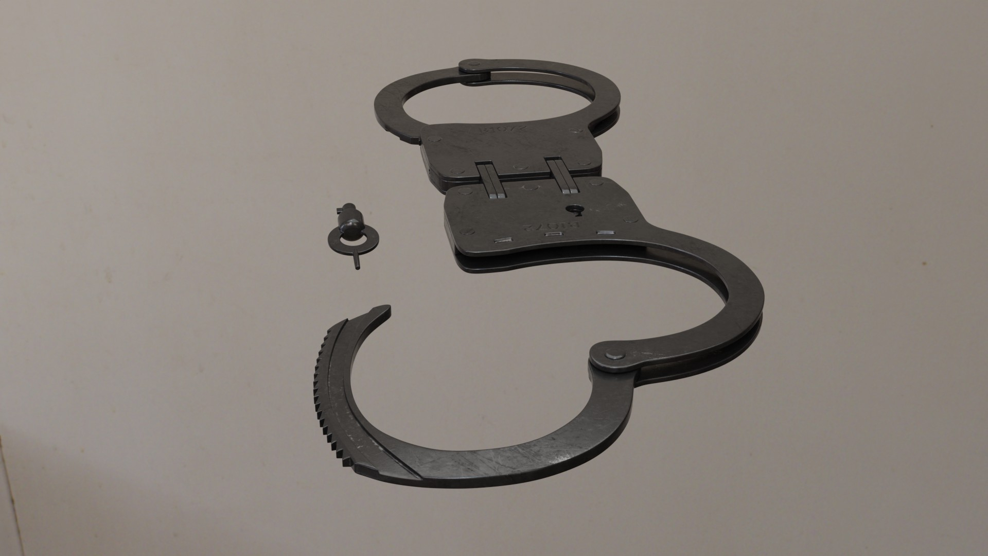 Handcuffs 3D Model - TurboSquid 2207913