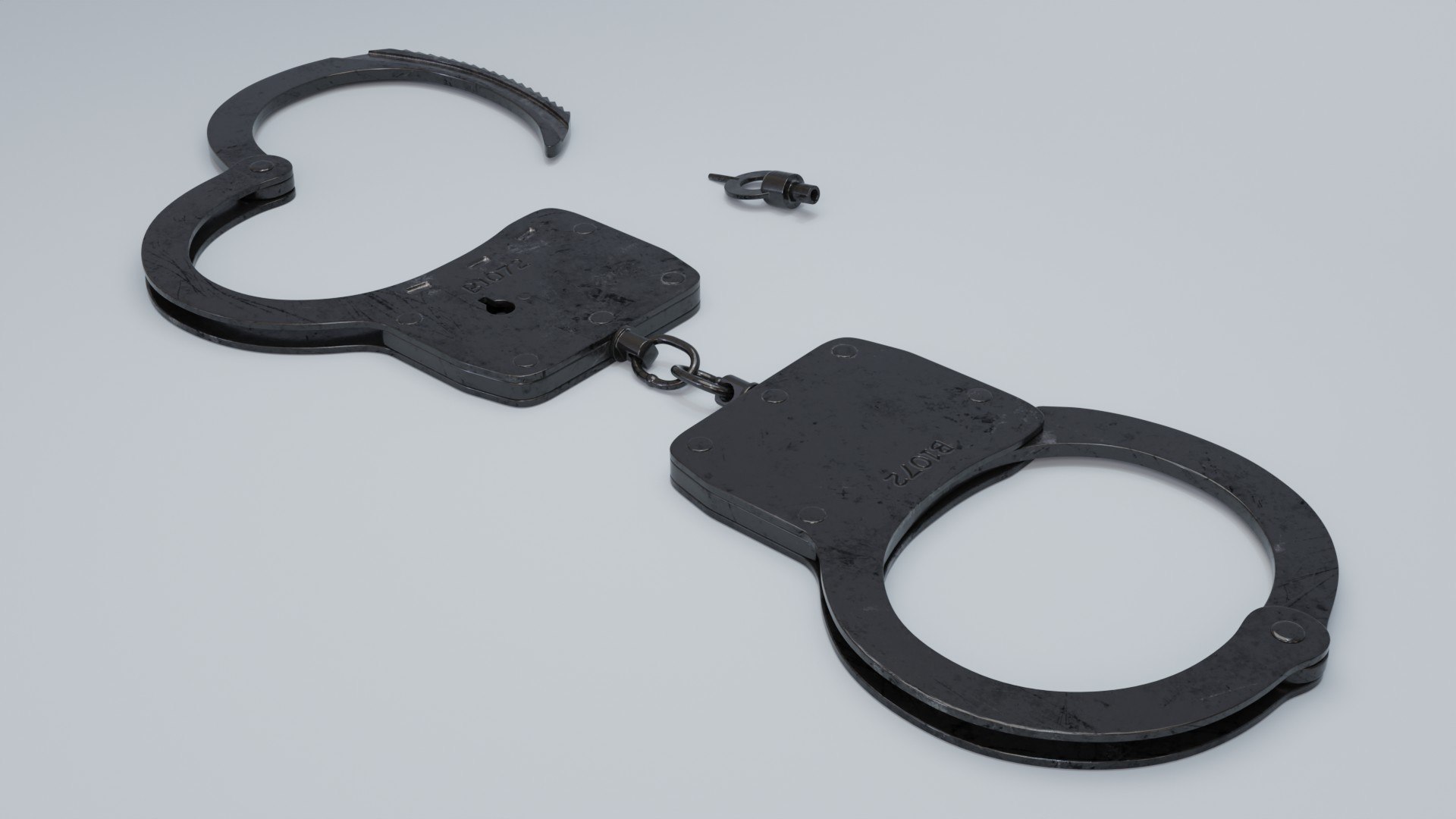 Handcuffs 3D Model - TurboSquid 2207913