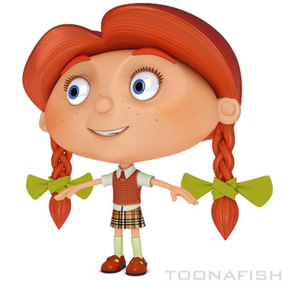3ds Max Funny Cartoon Character
