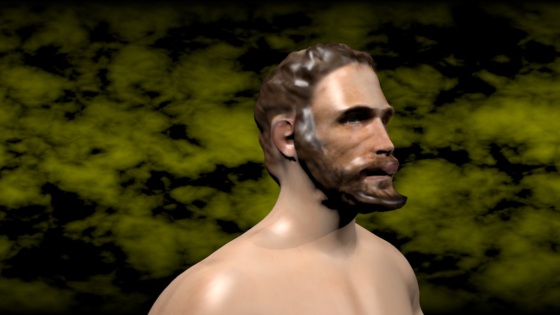 Human hair beard ready 3D - TurboSquid 1245862
