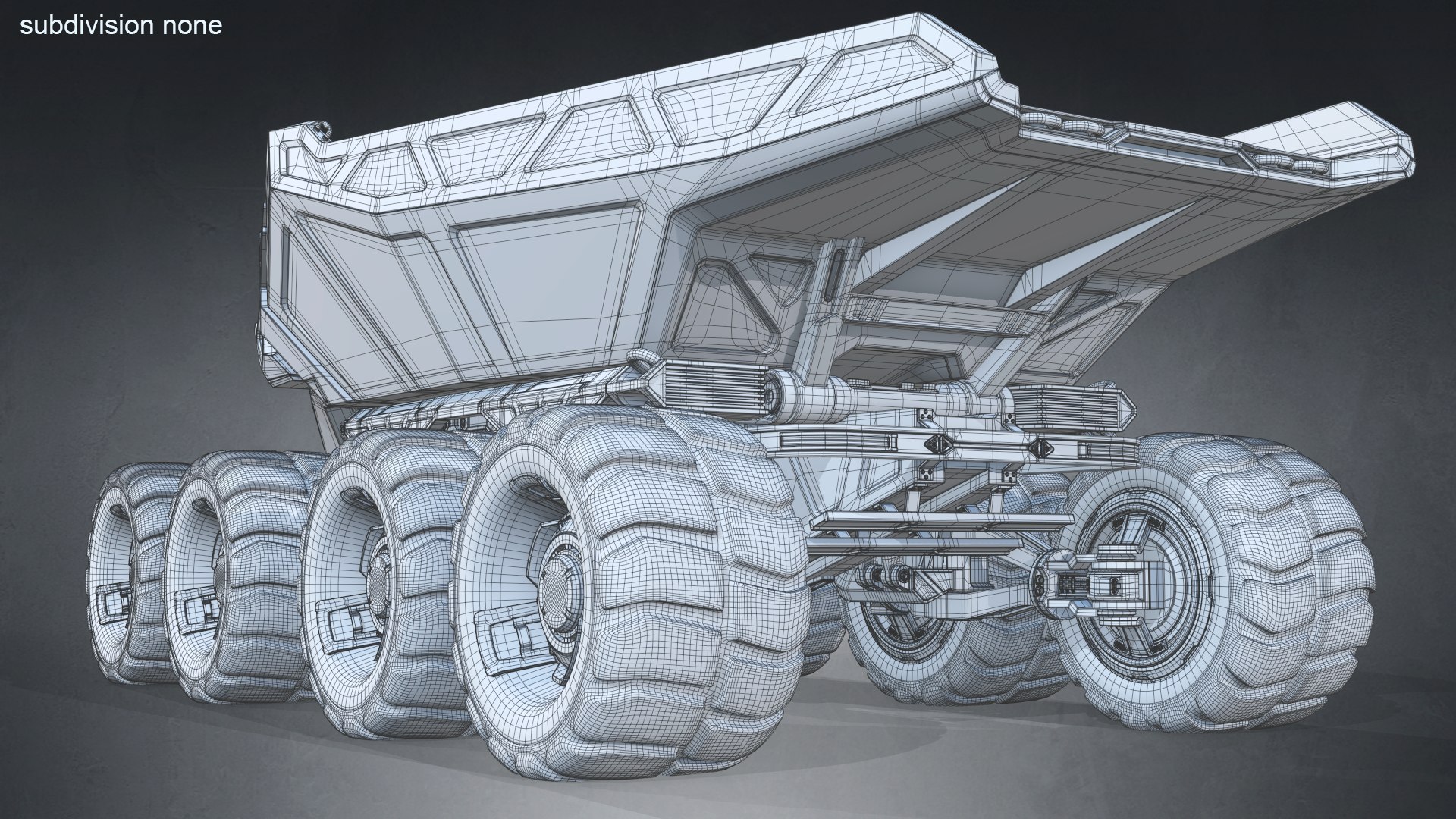 Concept dump 3D model - TurboSquid 1629048