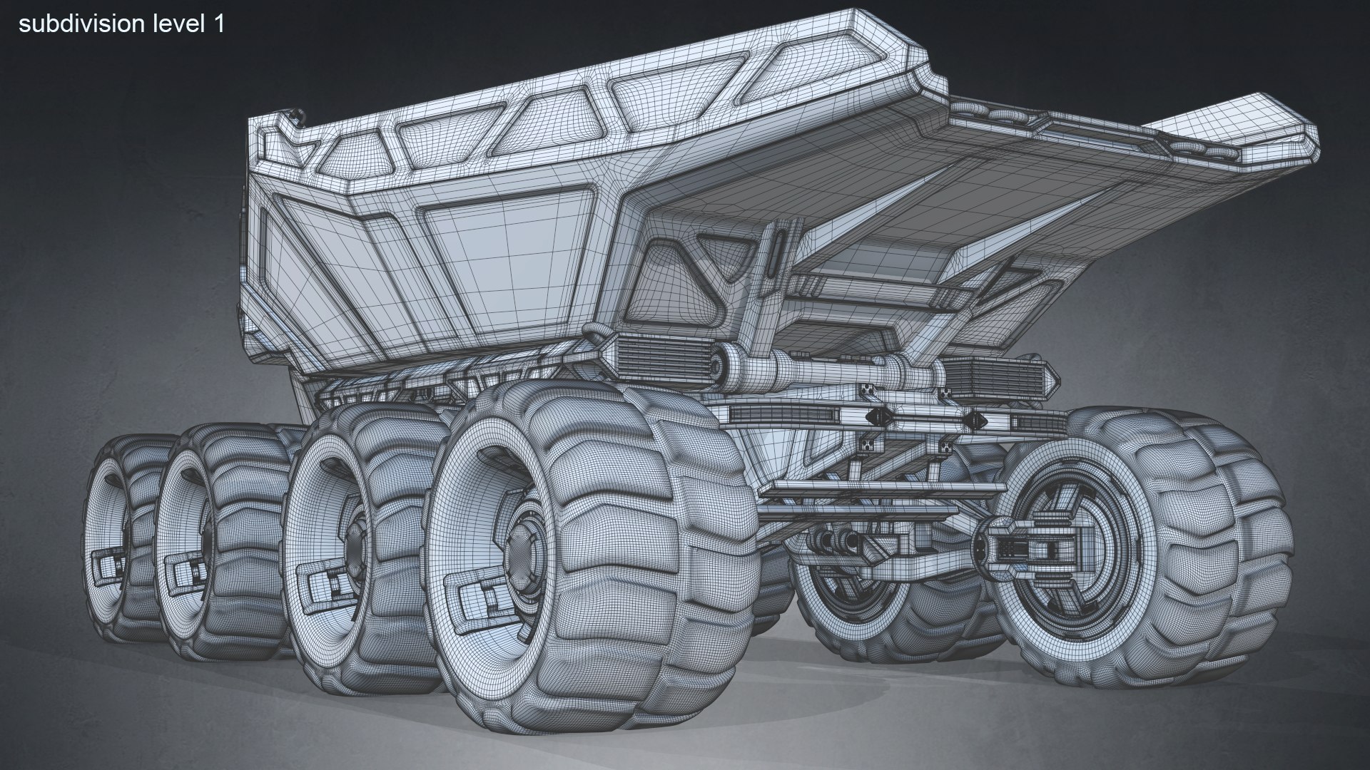 Concept dump 3D model - TurboSquid 1629048