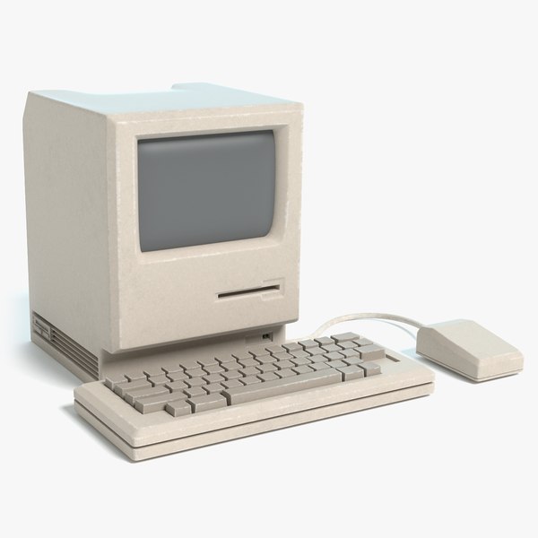 3D Old Antique Computer Low Poly - TurboSquid 1977872
