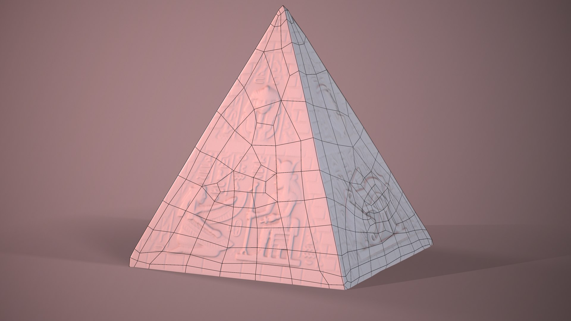 3D Pyramid Pbr - TurboSquid 1544081