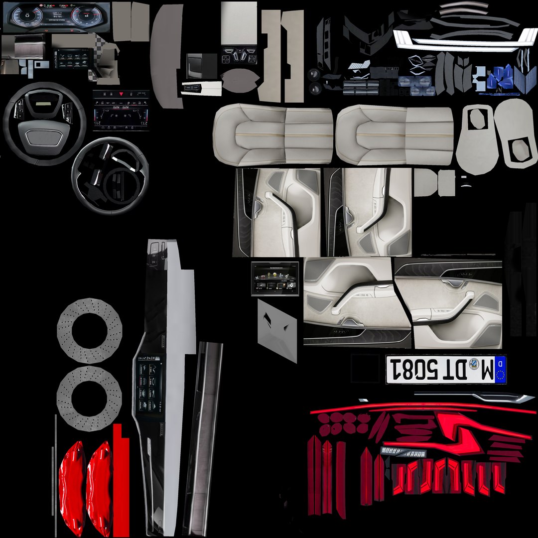 3D Model Generic Car Pack V2 - TurboSquid 2299810
