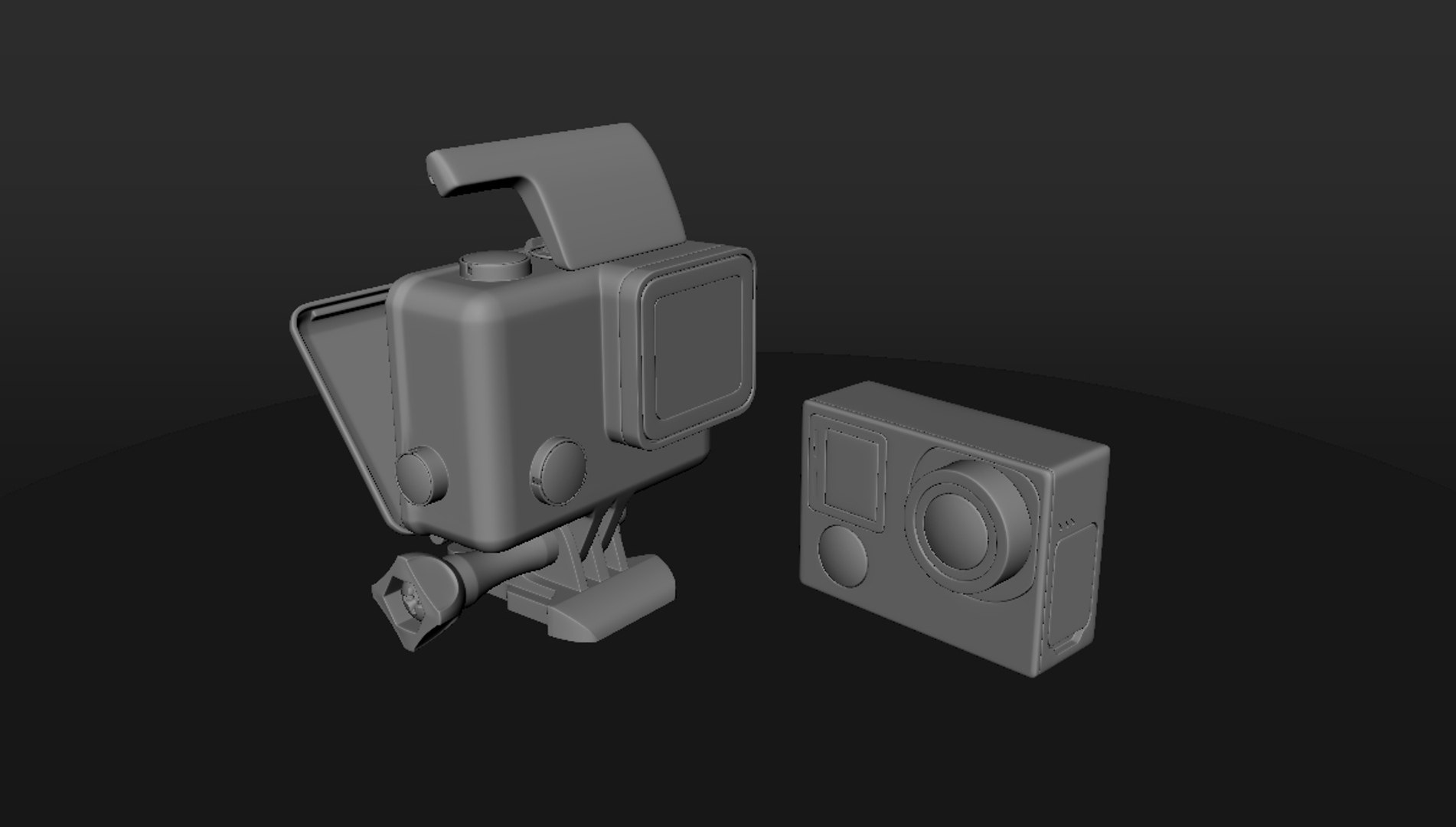 3D gopro camera model - TurboSquid 1295092