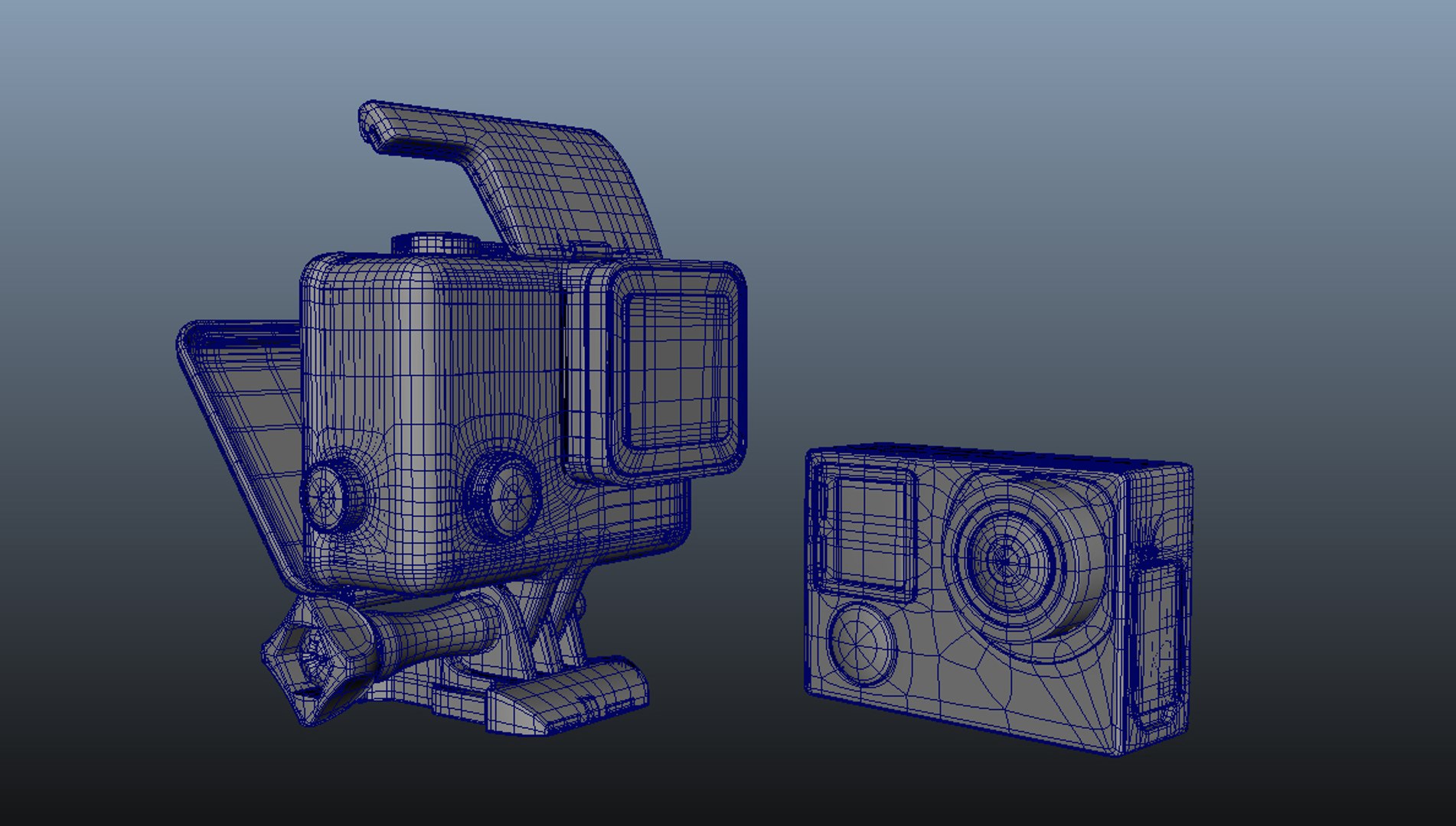 3D gopro camera model - TurboSquid 1295092