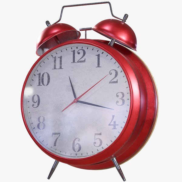 Alarm clock 3D model - TurboSquid 1699489