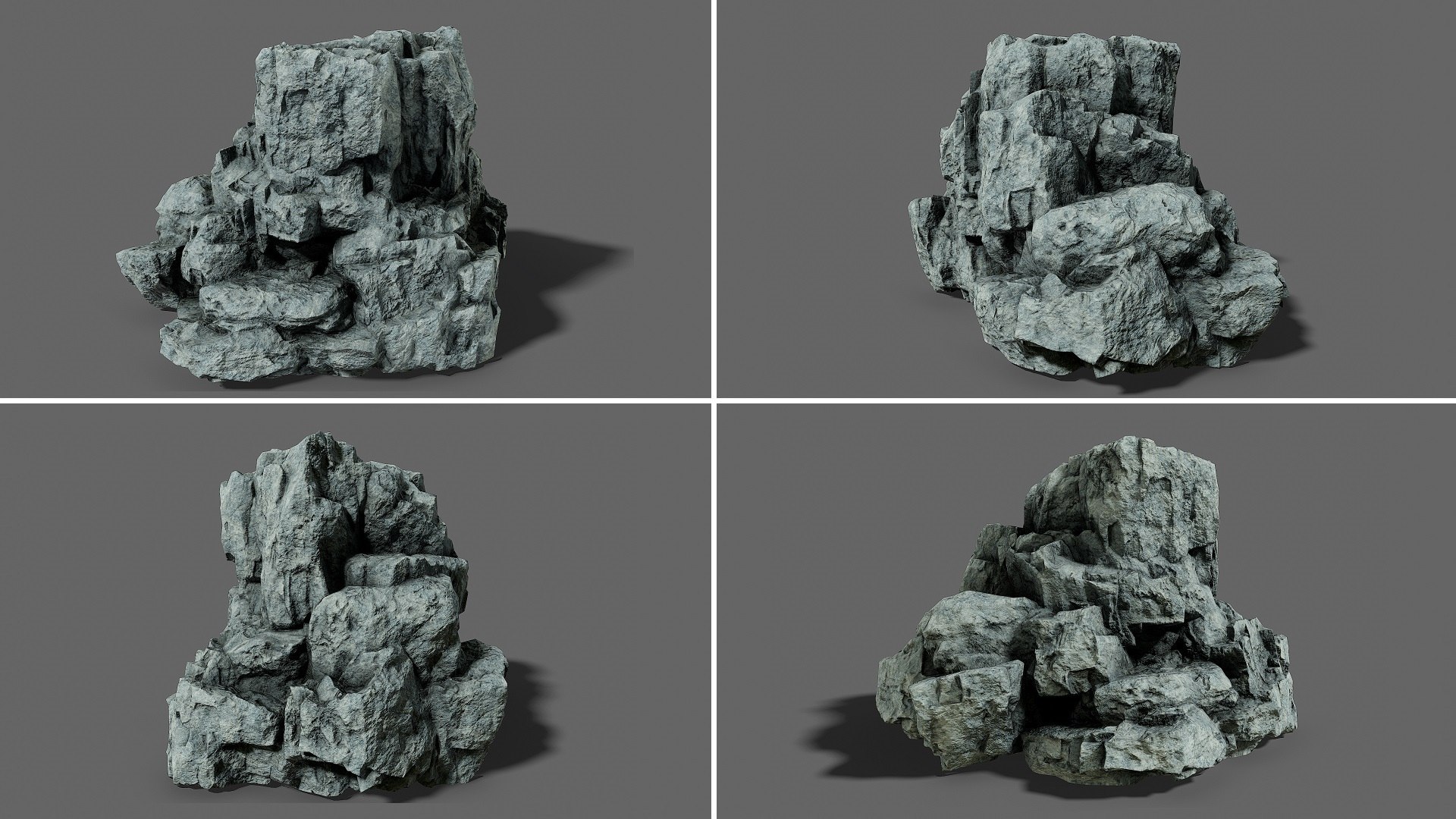 Rock Collection 014 3D Model - TurboSquid 1742450