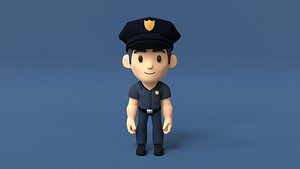 Police Officer Blender Models for Download | TurboSquid